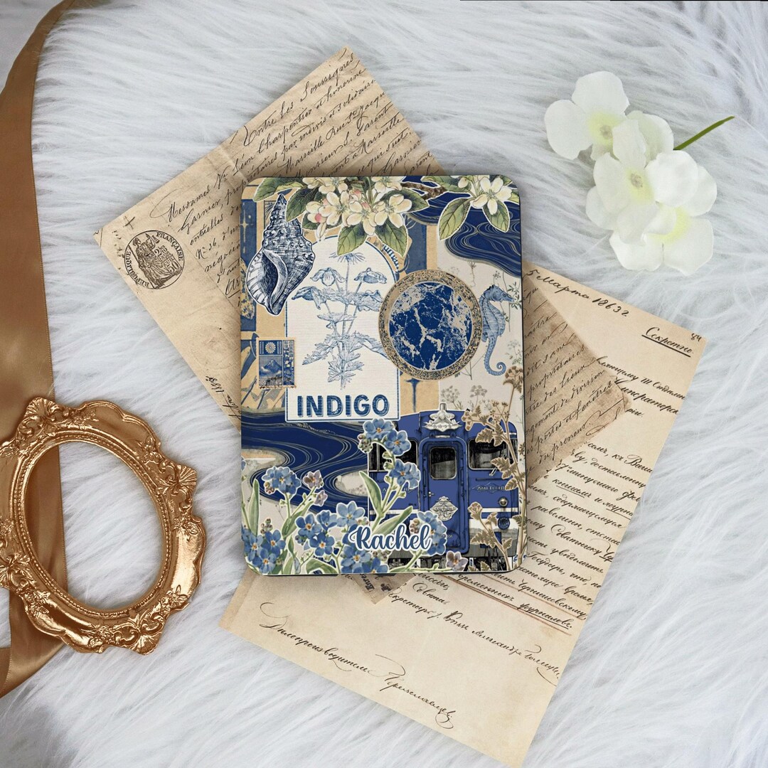 Nostalgia Índigo Case With Hand Strap for Kindle 12/11/10, Kindle ...