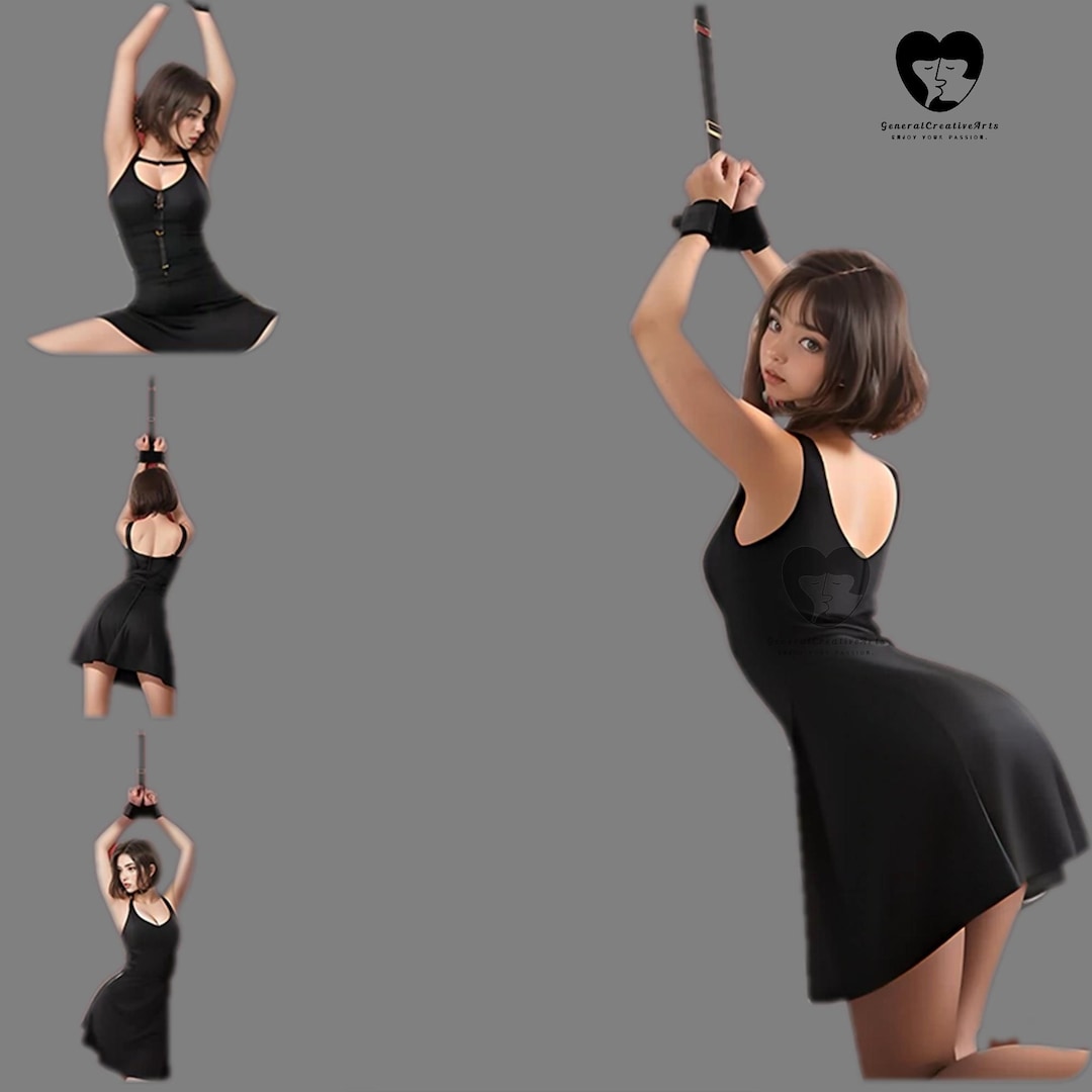 Self Bondage,submissive Collar,kink,bondage Harness,slave Collar,thigh Harness,garter Belt ...