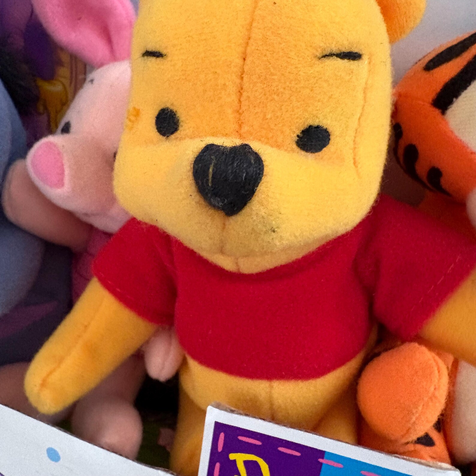 1997 Rare, Vintage Collectible Pooh & Friends Plush 6" Stuffed Animals ...