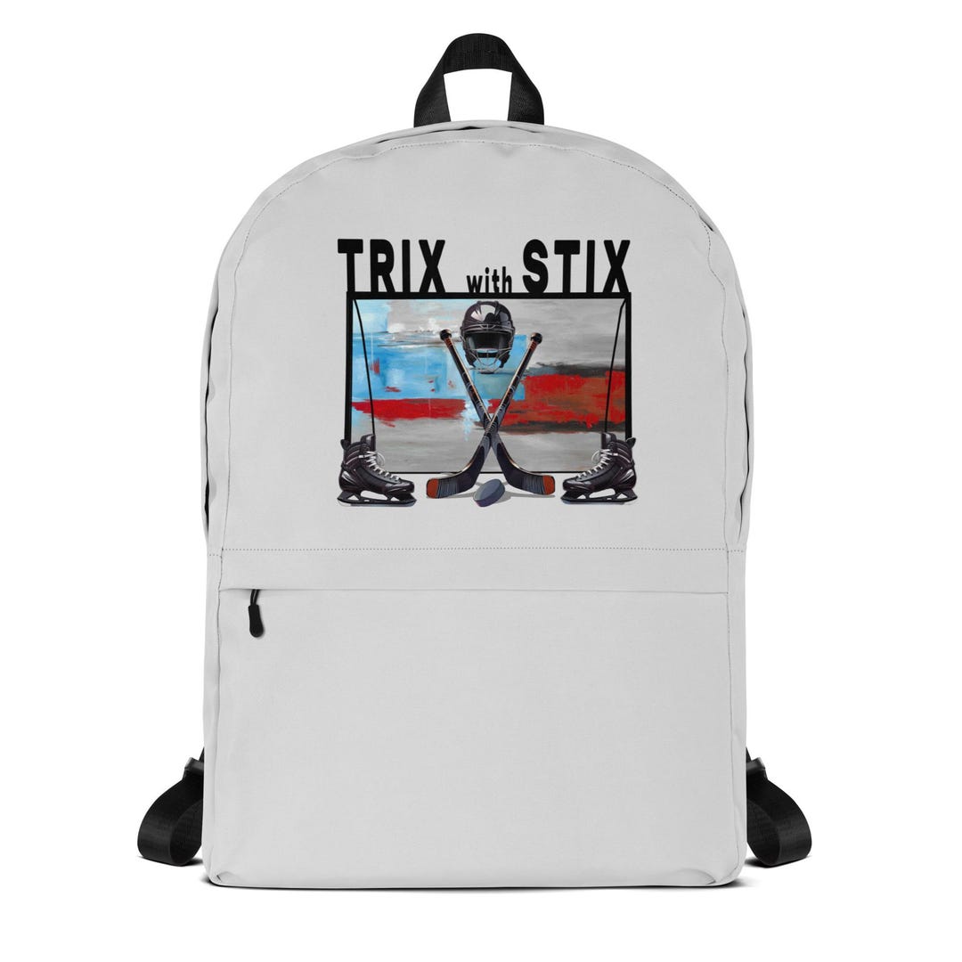 Backpack Trix With Stix Hockey Theme - Etsy