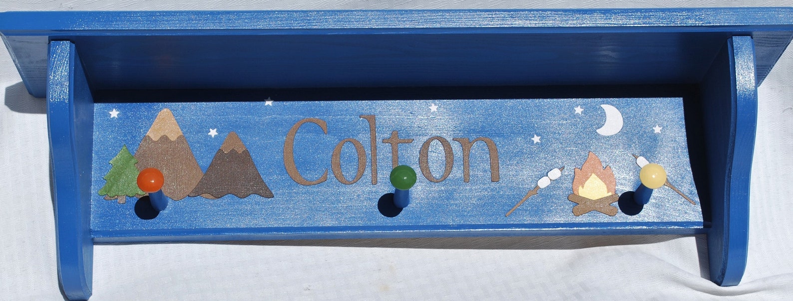 Camping Adventure Explorer Room Decor . Shelf for Baby Boys | Etsy