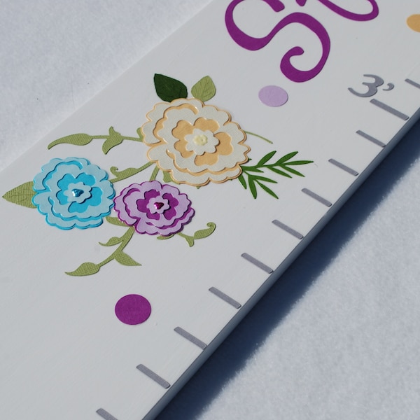 Growth Chart Girl - Etsy