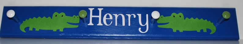 Preppy Alligator Baby Nursery Decor . Alligator Coat Rack in | Etsy