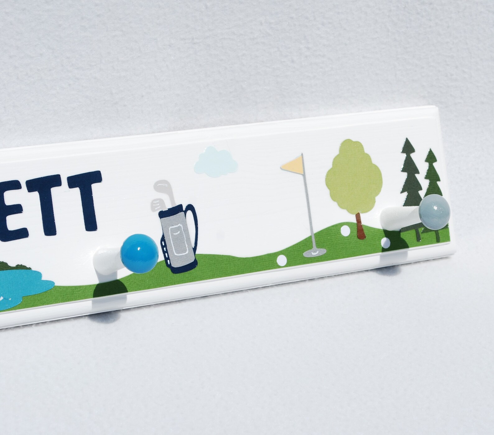 Golf Themed Baby Shower Gift . Golf Wall Art for Baby Nursery - Etsy