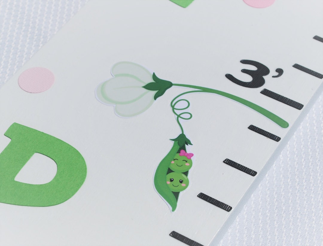 Sweet Pea Baby Nursery Room Decor . Adorable Sweet Pea Design Wall Art ...