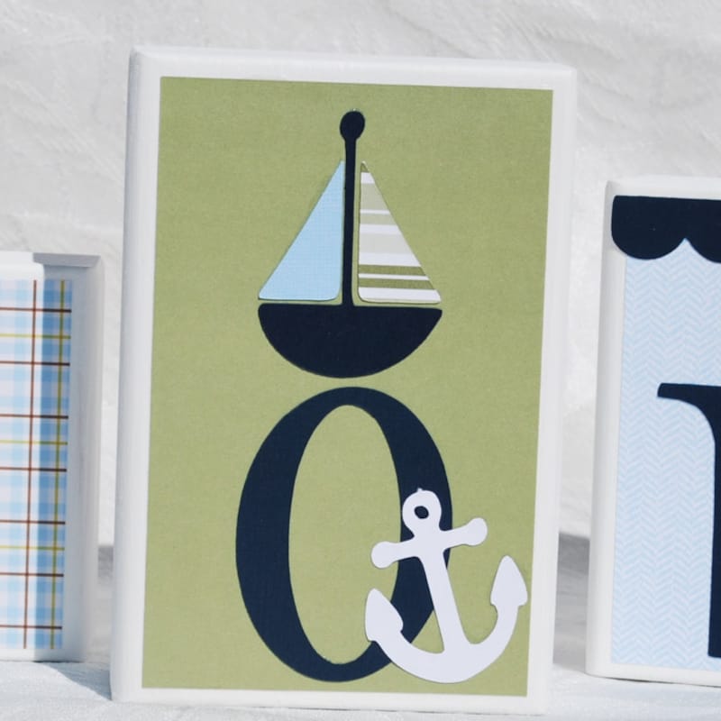 Nautical Letters - Etsy