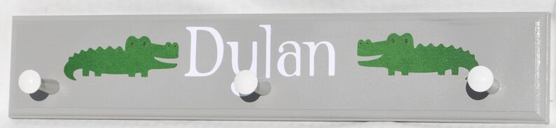 Preppy Alligator Baby Nursery Decor . Alligator Coat Rack in | Etsy