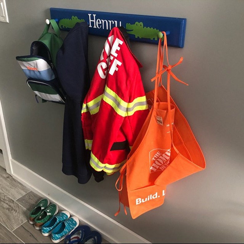 Preppy Alligator Baby Nursery Decor . Alligator Coat Rack in - Etsy