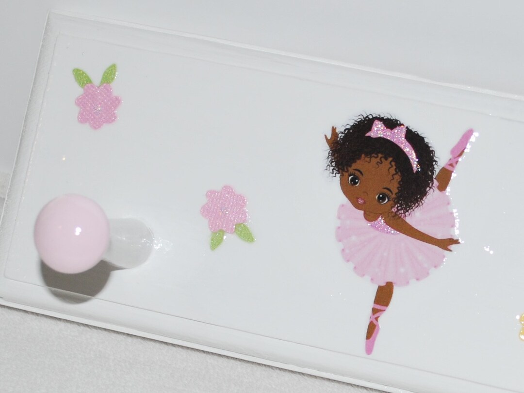 Personalized Ballerina Wood Name Sign: Pink Ballet Room Decor - Etsy