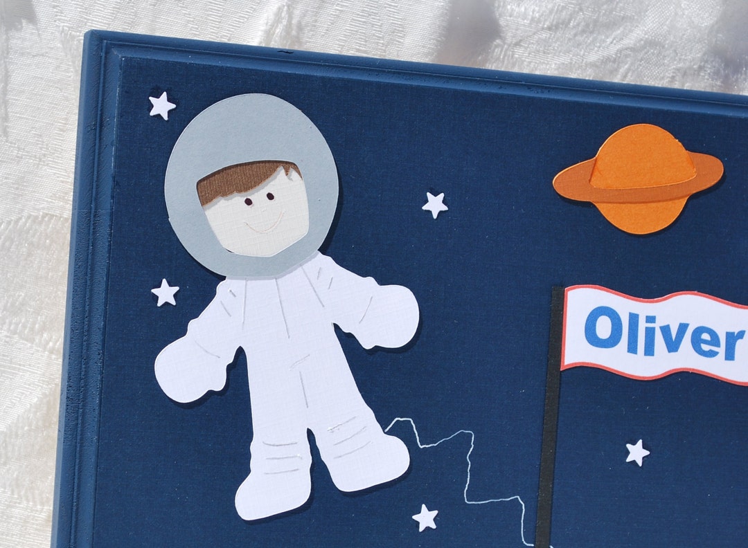 Personalized Wood Door Sign . Outer Space Adventure . Solar System ...