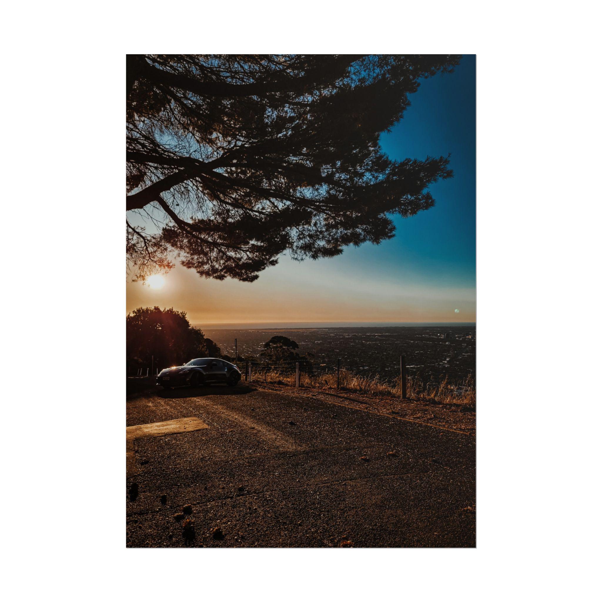 Sunset Drive: Nissan 370Z Wall Art Poster - Etsy