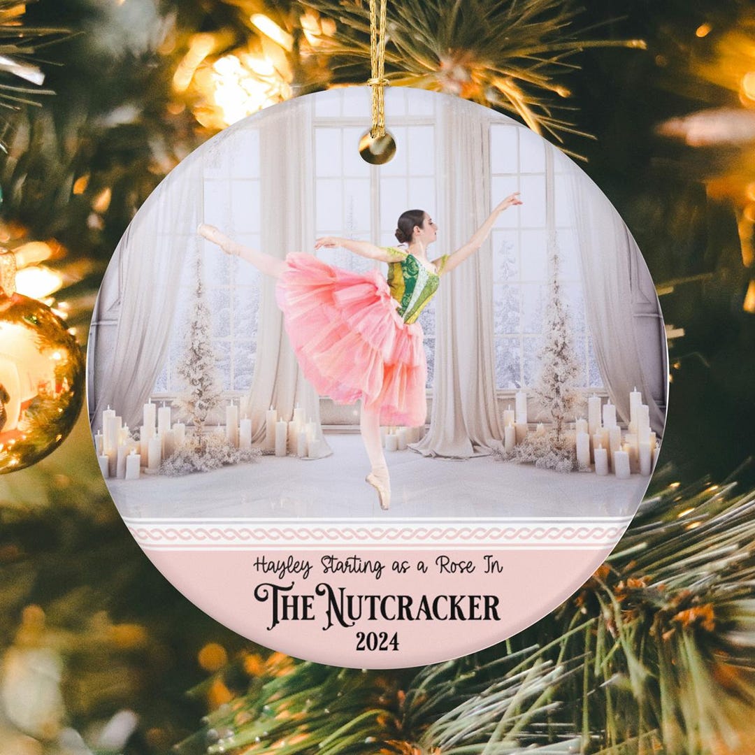 Personalized Nutcracker Ballet Ornament Gift for Dancer Ballerina ...