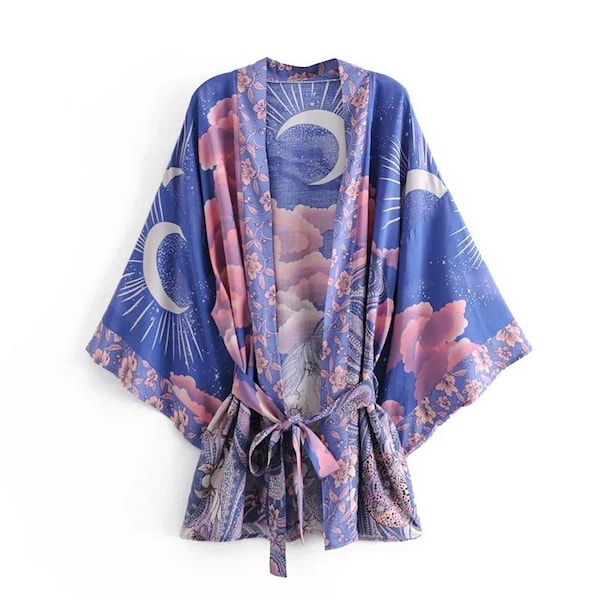 Short Celestial Robe - Etsy UK