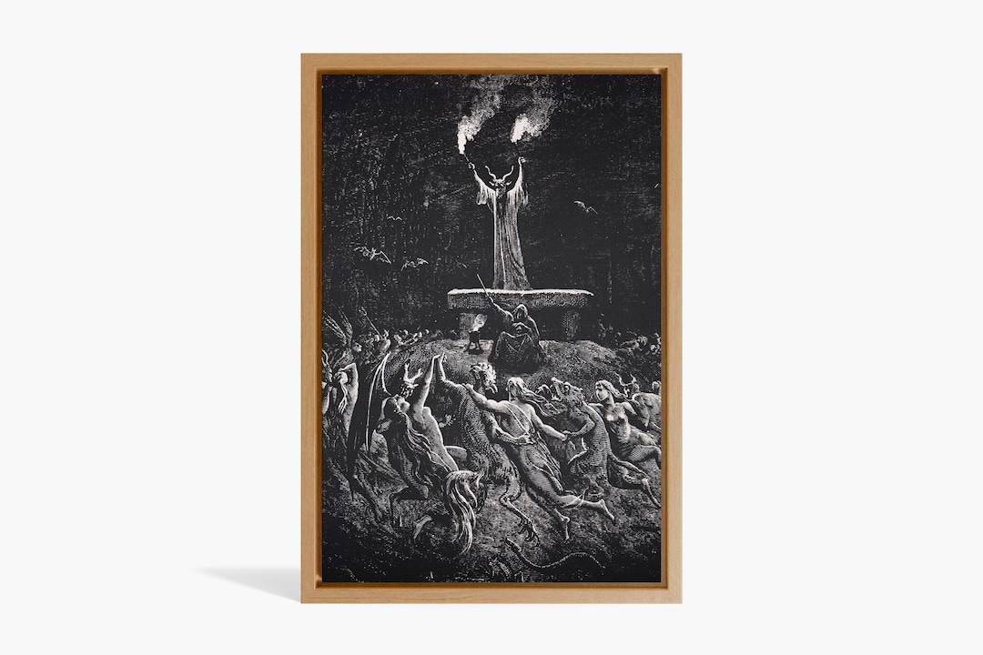 Witches Dancing at the Sabbath Print Poster - Etsy