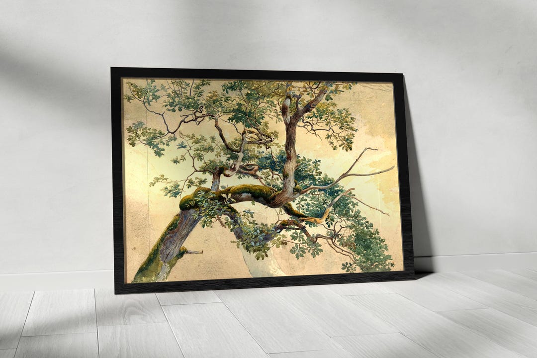 Vintage Tree Print, Antique Tree Art Print, Vintage Tree Branches ...