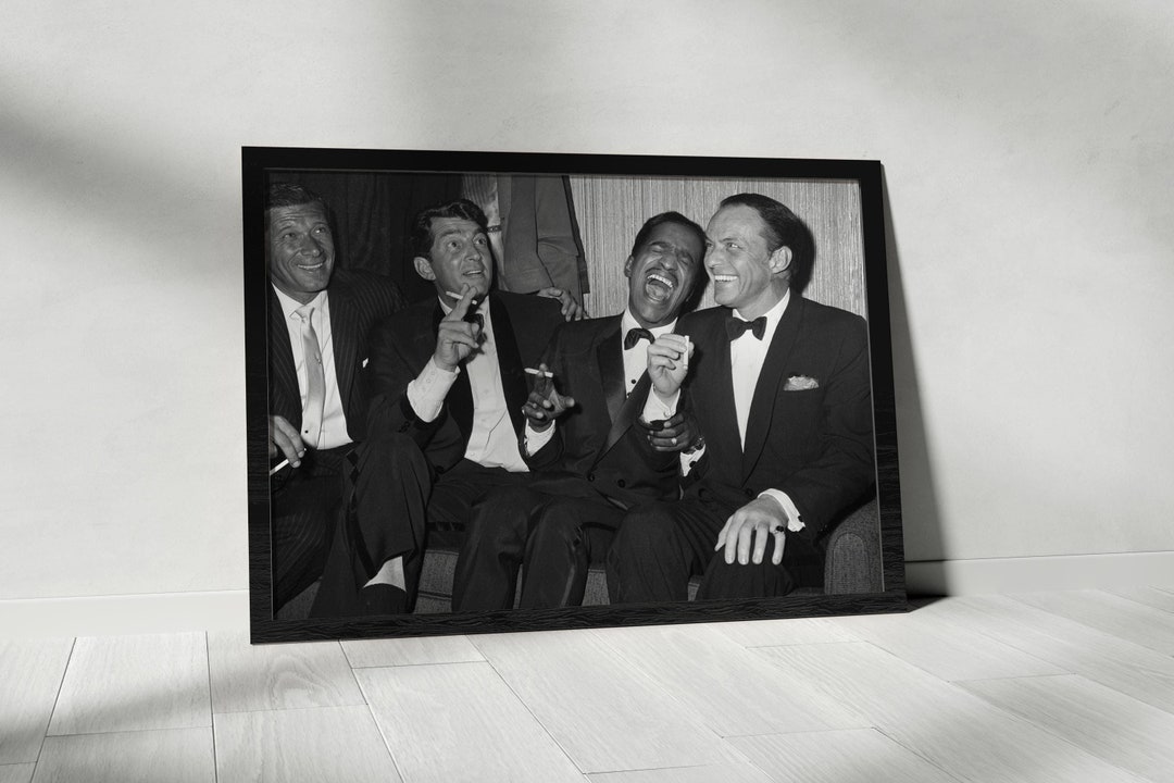 The Rat Pack Poster - Frank Sinatra, Dean Martin, Sammy Davis Jr ...