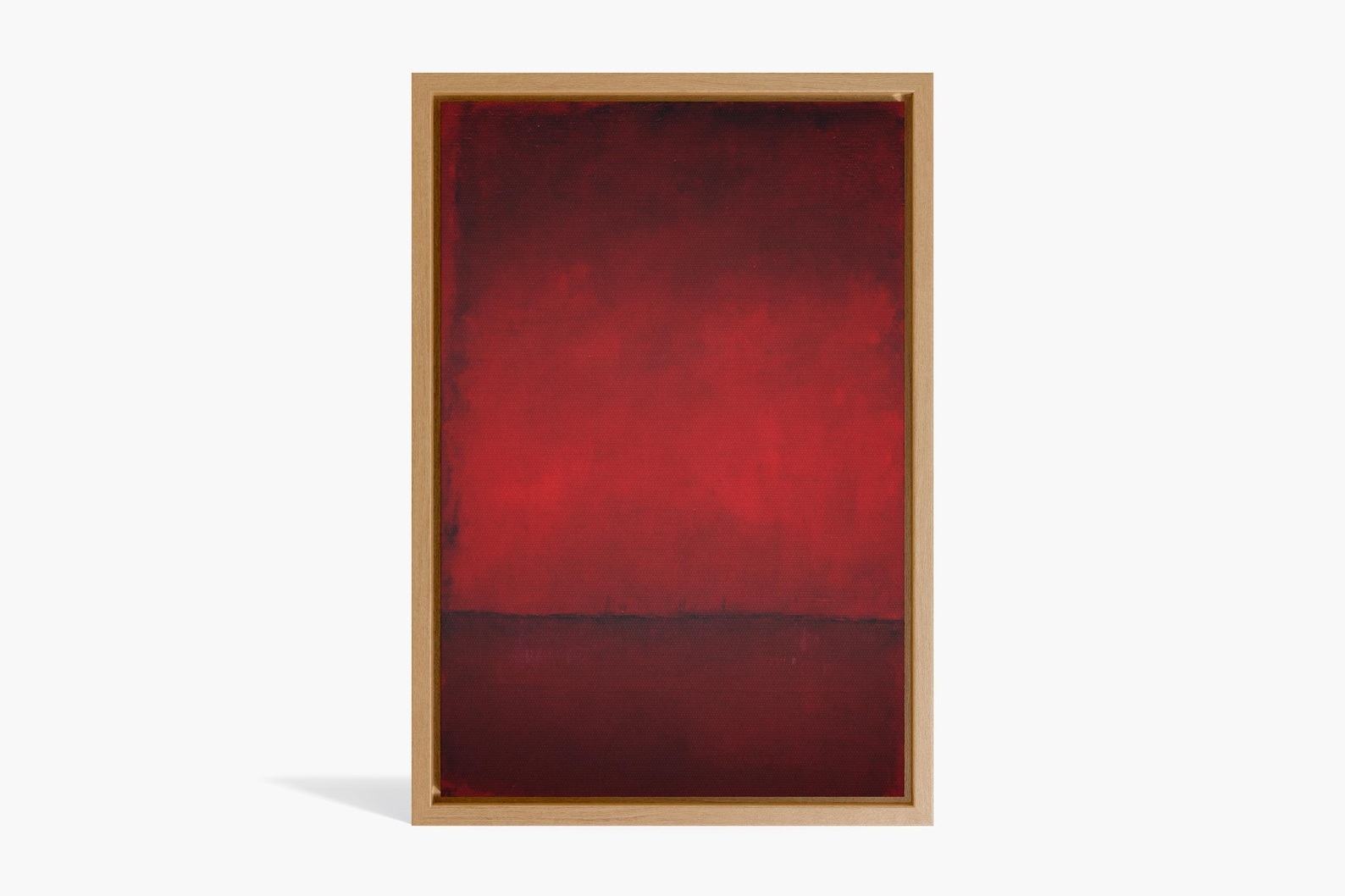 Rothko Wall Art,mark Rothko Red Canvas Wall Art , Mark Rothko ...