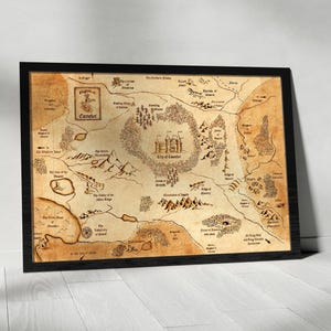 Kingdom of Camelot Map Merlin on BBC Map King Arthur Map of Camelot ...