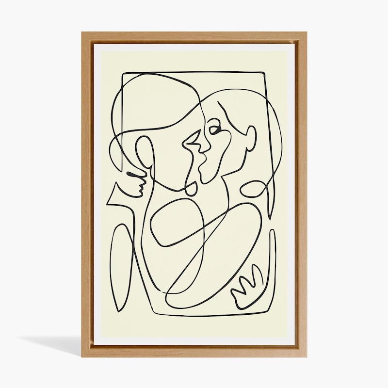 Picasso Line Drawing - Etsy