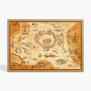 Kingdom of Camelot Map Merlin on BBC Map King Arthur Map of Camelot ...