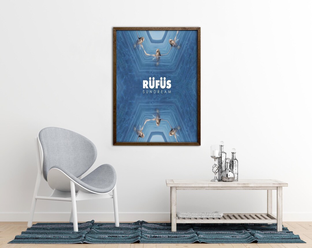 Framed Rufus Du Sol,sundream,album Cover Poster,create Your Own Music Poster, Perfect Music Fan ...
