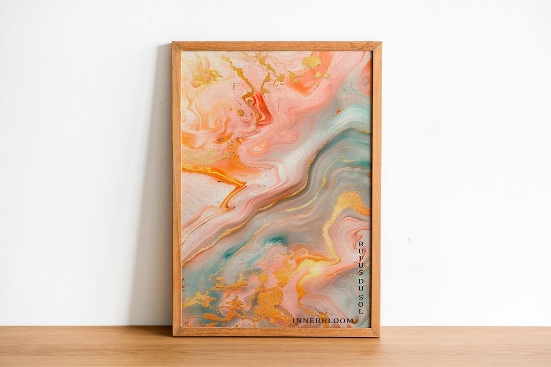 Framed Rufus Du Sol,innerbloom,album Cover Poster,create Your Own Music ...