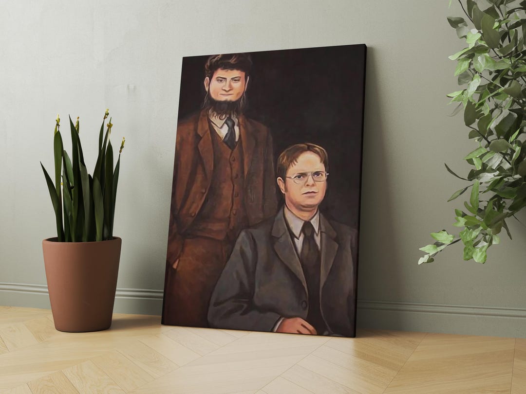 Dwight Schrute Mose Schrute Portrait, the Office Poster Print, the ...