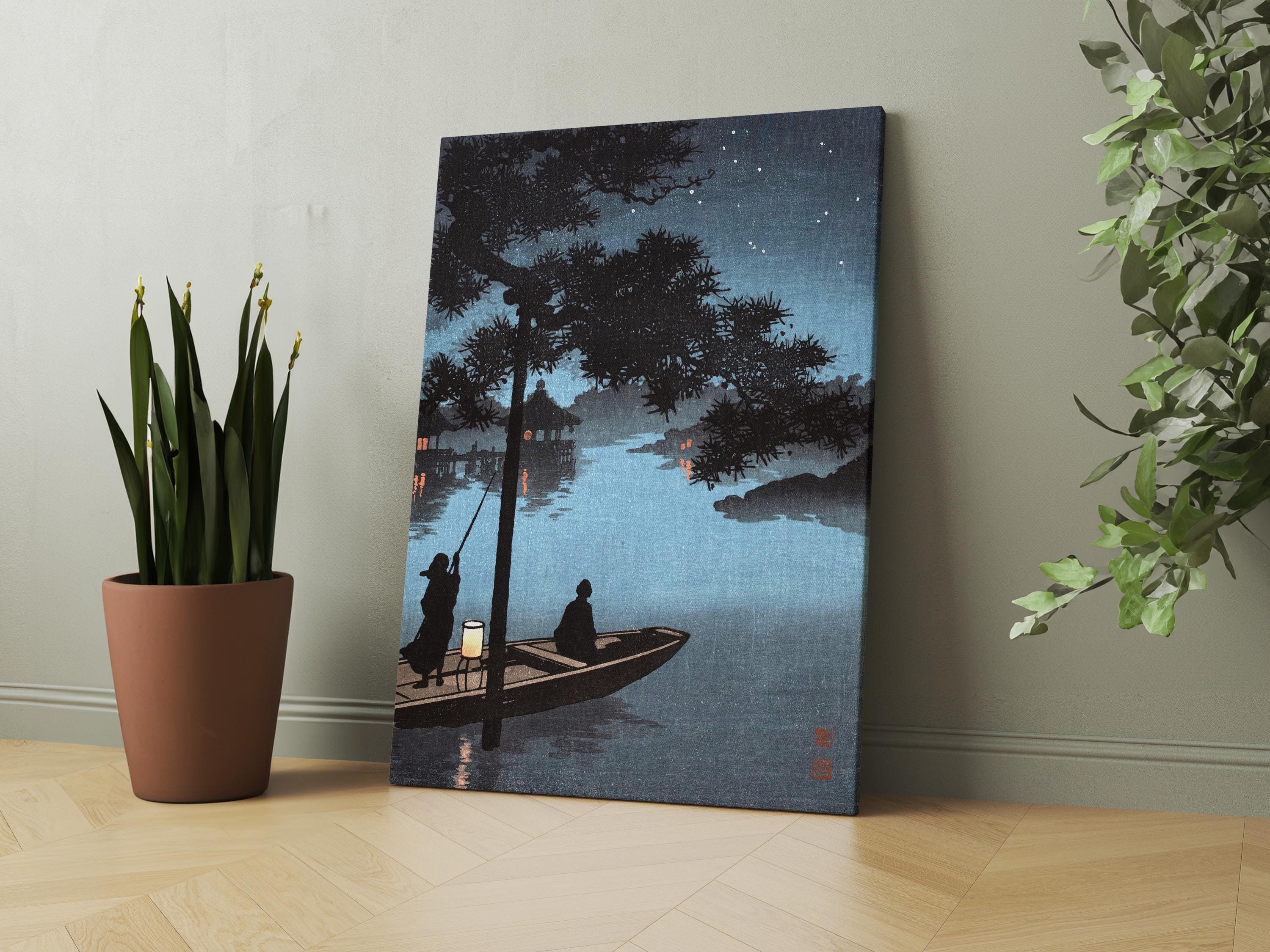 Lake Biwa by Koho Shoda,japanese Art Print, Woodblock, Giclée, Print ...