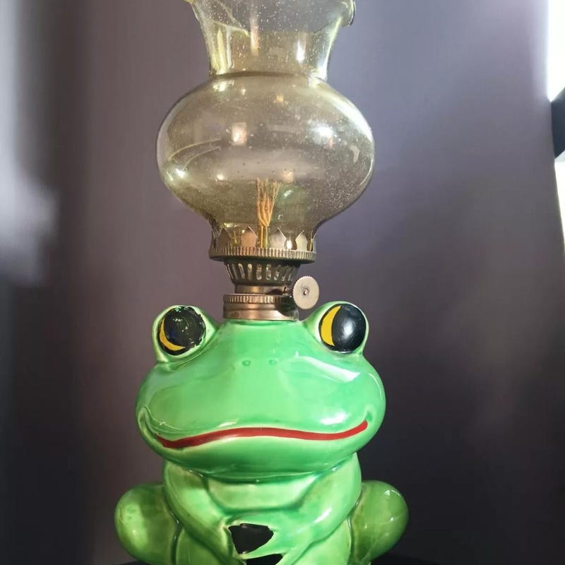 Frog Lamp - Etsy