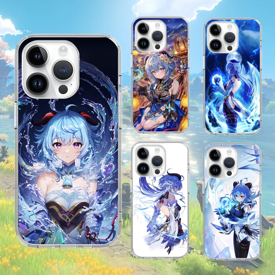 Ganyu Genshin Impact Phone Case for iPhone 16 15 14 13 12 11 / Case for ...