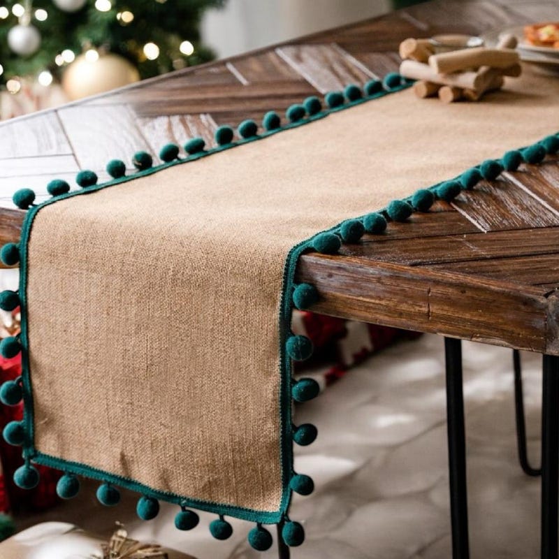 Jute Table Runner - Etsy
