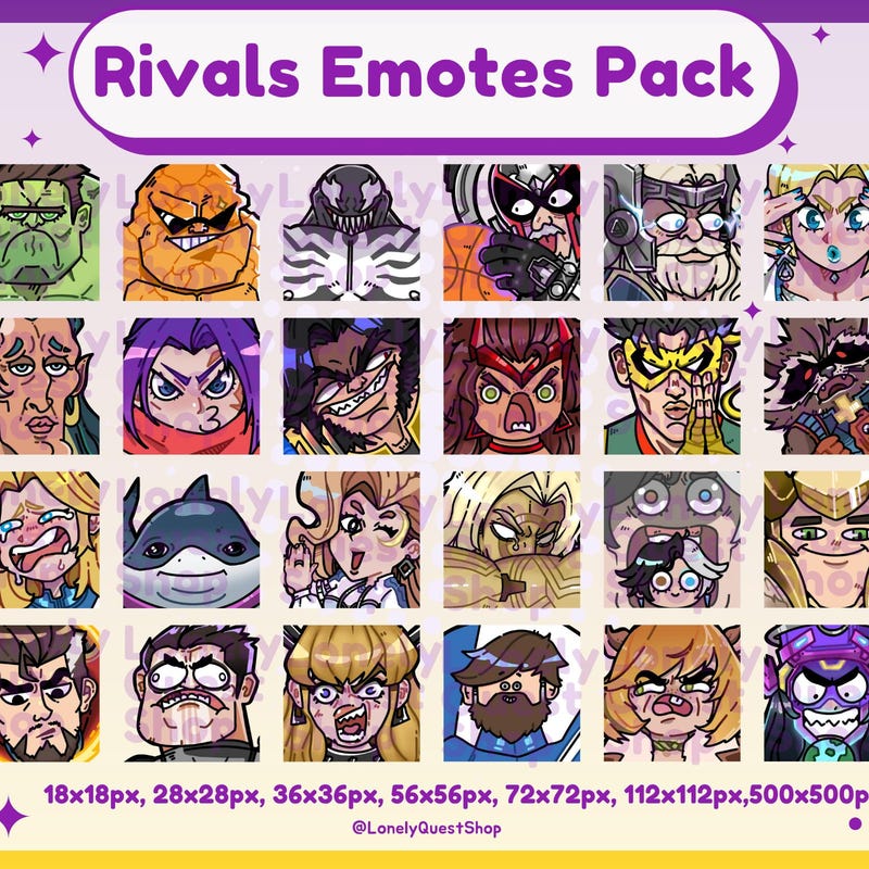 Marvels Rivals - Etsy