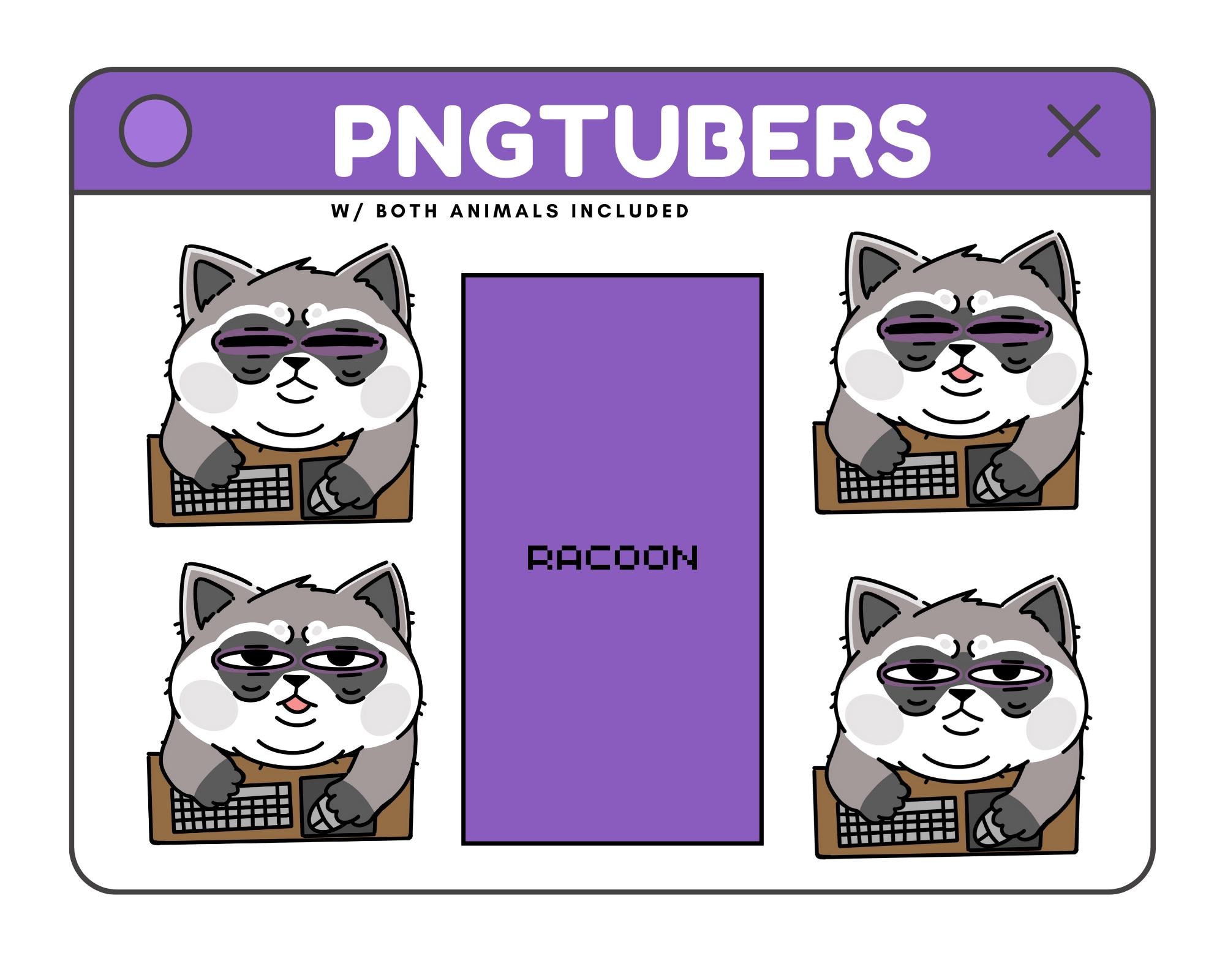 Cute Animal Pngtuber | Animal Vtuber | Twitch | Streaming | Avatar ...