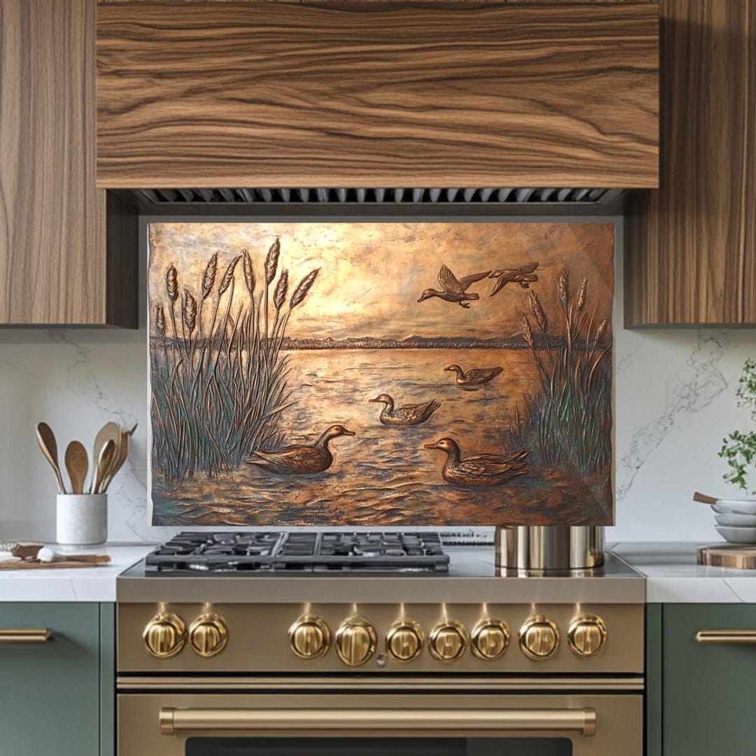 Glass Backsplash, Nature One Piece Tempered Glass Kitchen Splash Back ...