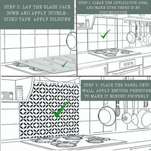 Lemon Tempered Glass Kitchen Backsplash: Modern Farmhouse Tile Decor - Etsy