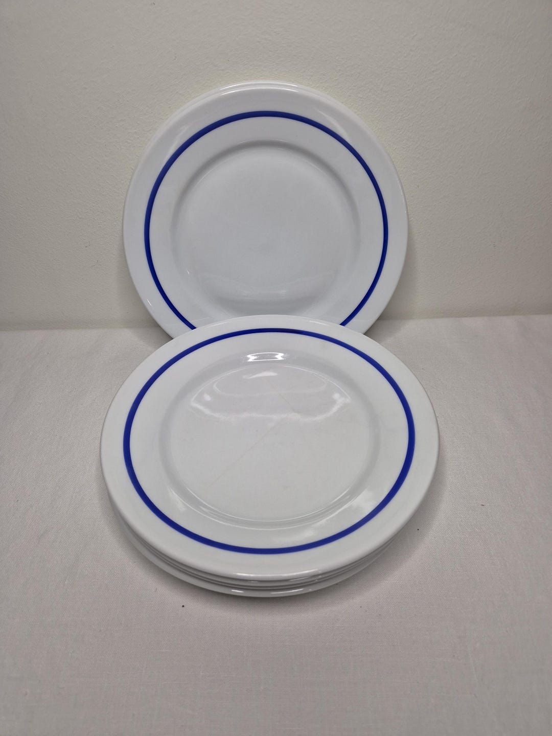 Set of 6 Vintage Porcelain Serving Plates / Zagreb Porcelain / Vintage ...