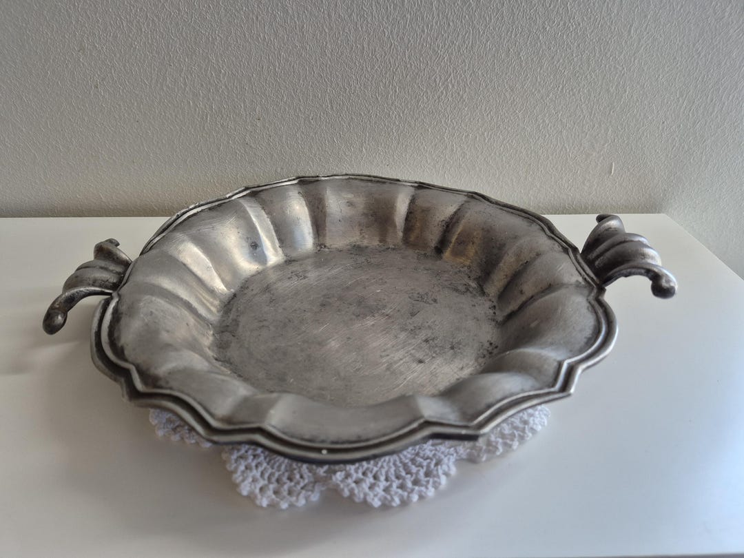 Vintage Peltro Italy Pewter Bowl: 1970s Decorative Dish - Etsy