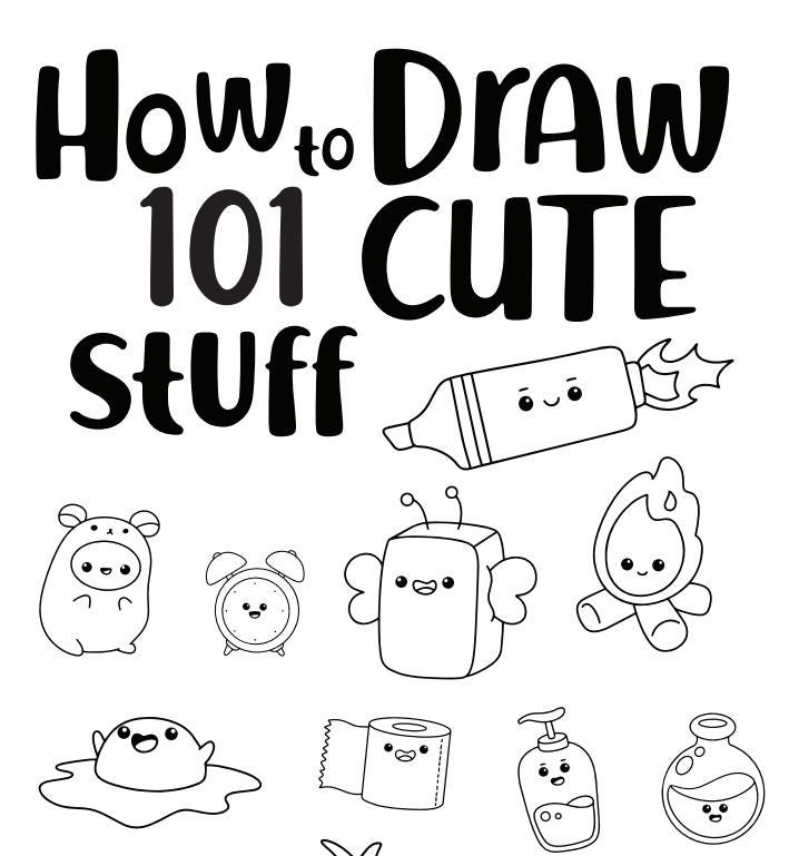 How to Draw 101 Things Kids Worksheets - Etsy