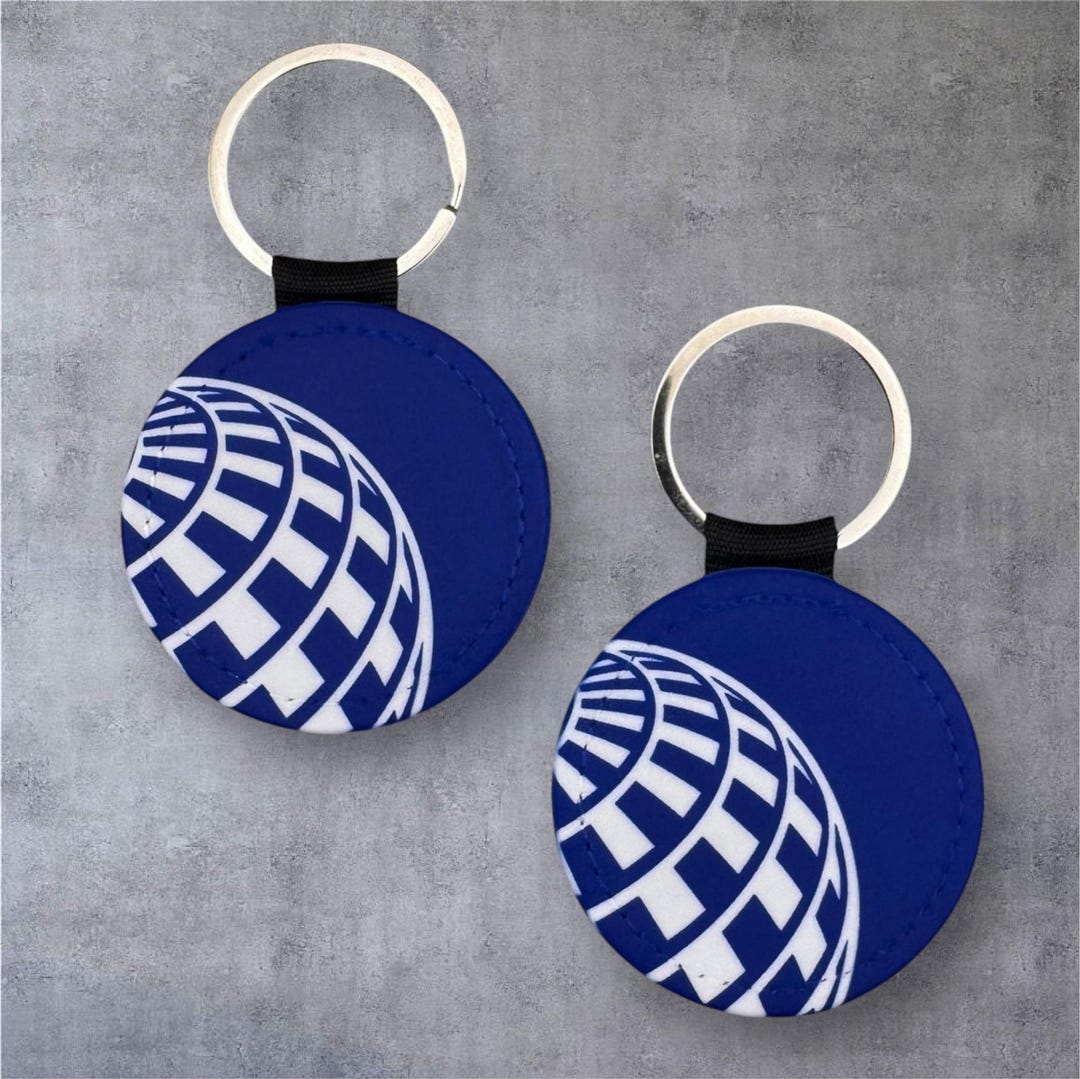 United Airlines Keychain, Crew Base, Flight Attendant Gift, Flight ...