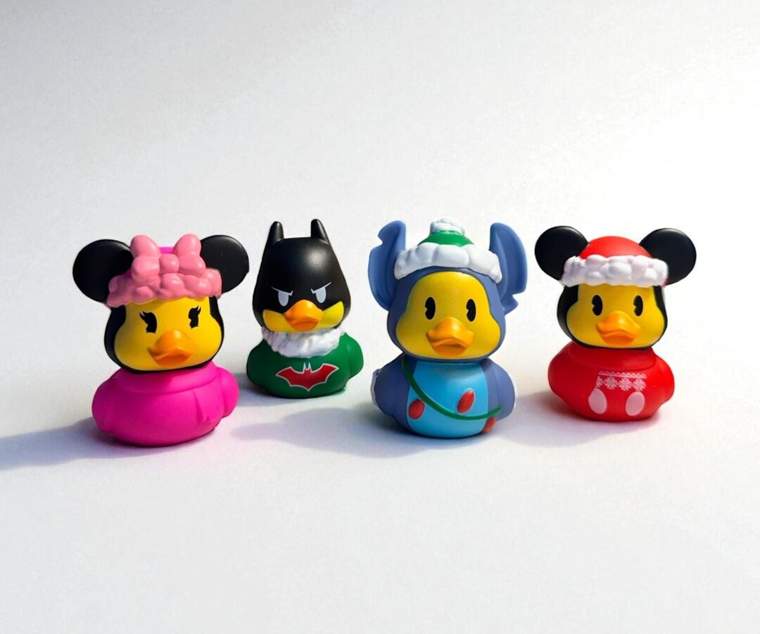 Disney Rubber Ducks - Limited Edition 2025 Winter Ducks – Stitch Mickey ...
