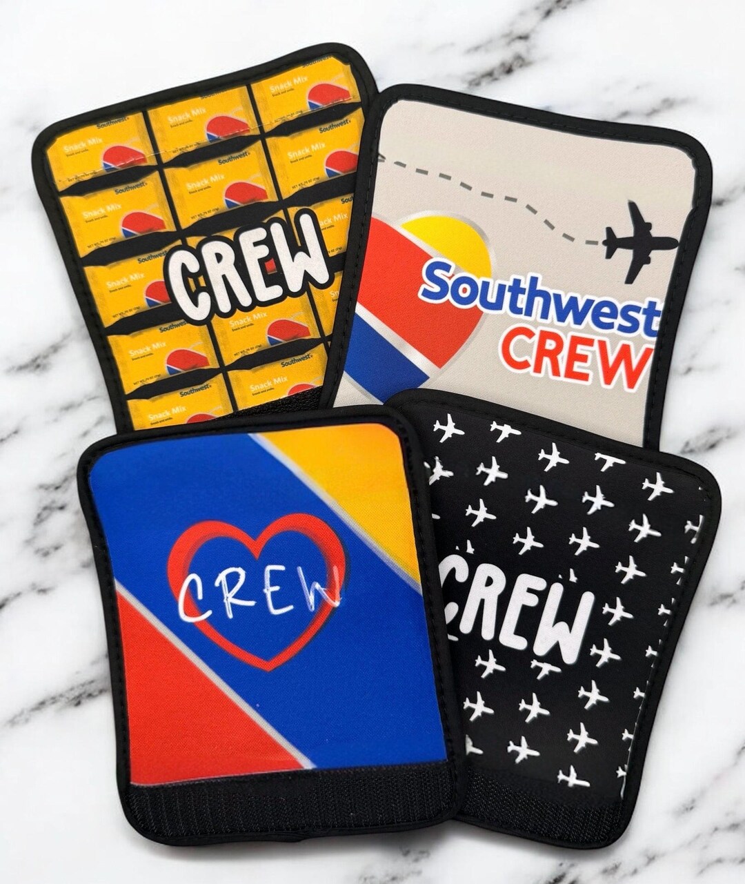 Swa Inspired Crew Handle Wraps, Southwest Airlines, Flight Attendants ...