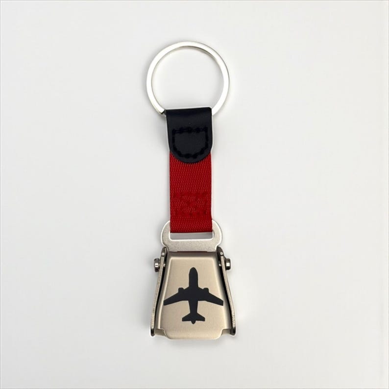 Seatbelt Buckle Keychain, Aviation Gift - Etsy