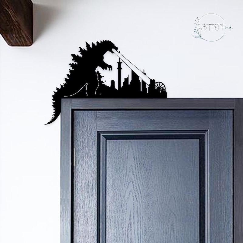 Custom Godzilla Wall Art - Etsy