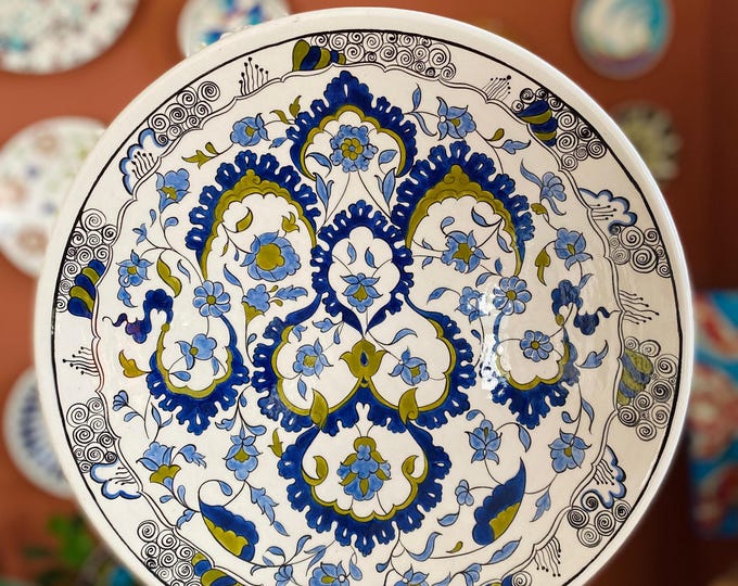 Turkish Tile Art , Cini Turkish Tile , Turkish Tile - Etsy