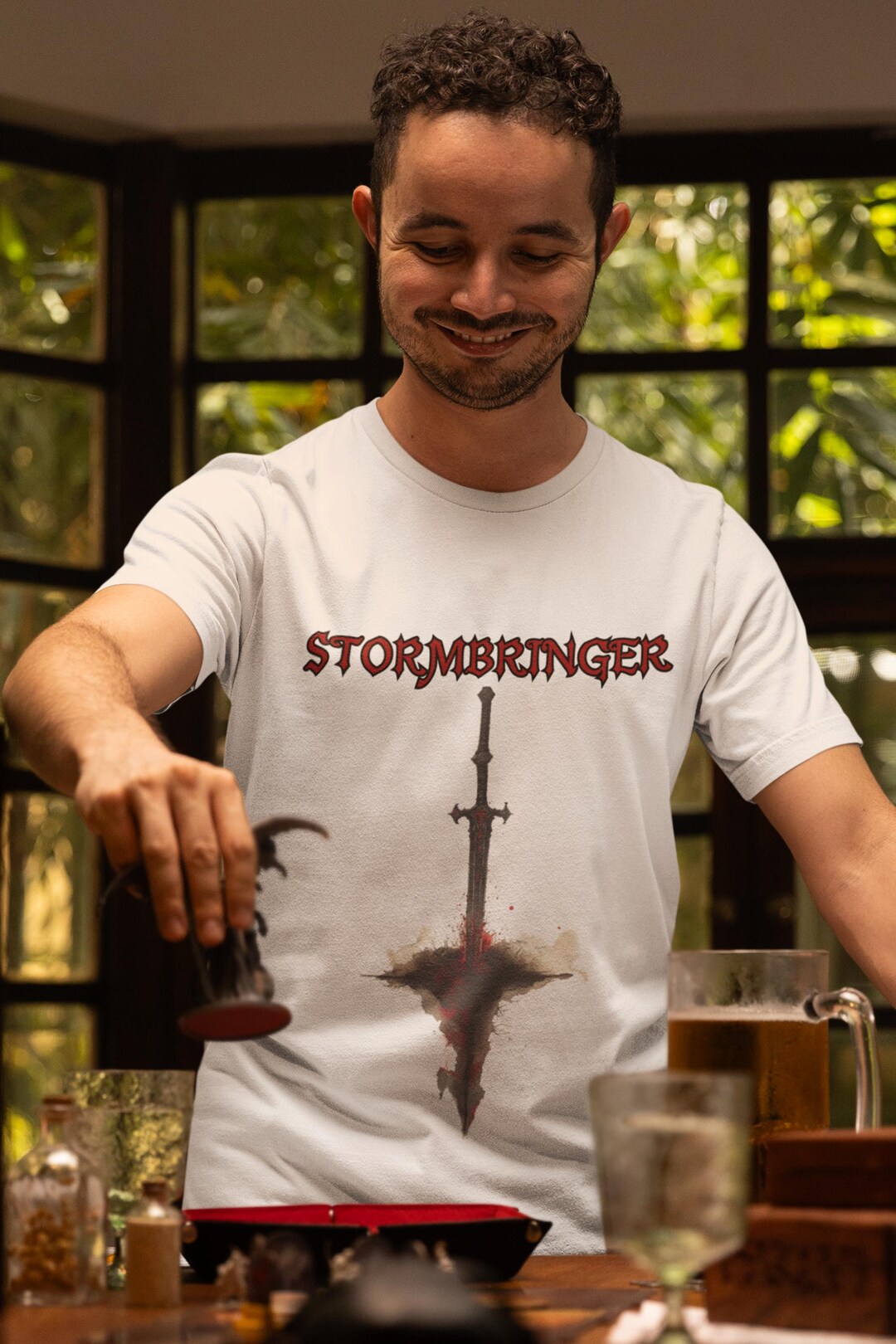 Black Sword Stormbringer Unisex Softstyle T-shirt, Vintage Gothic Tee ...