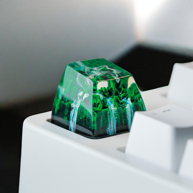 Mystical Forest Keycaps, Keycaps Custom Artisan, Keycaps Anime Cute ...
