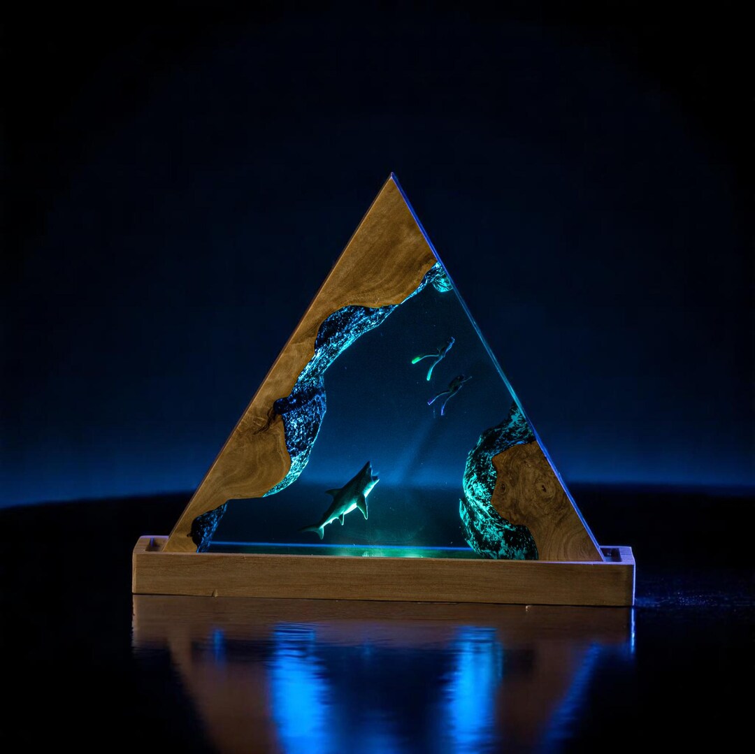 Shark Lamp – Bold Ocean-inspired Decor, Adds a Fierce and Fun Touch to ...