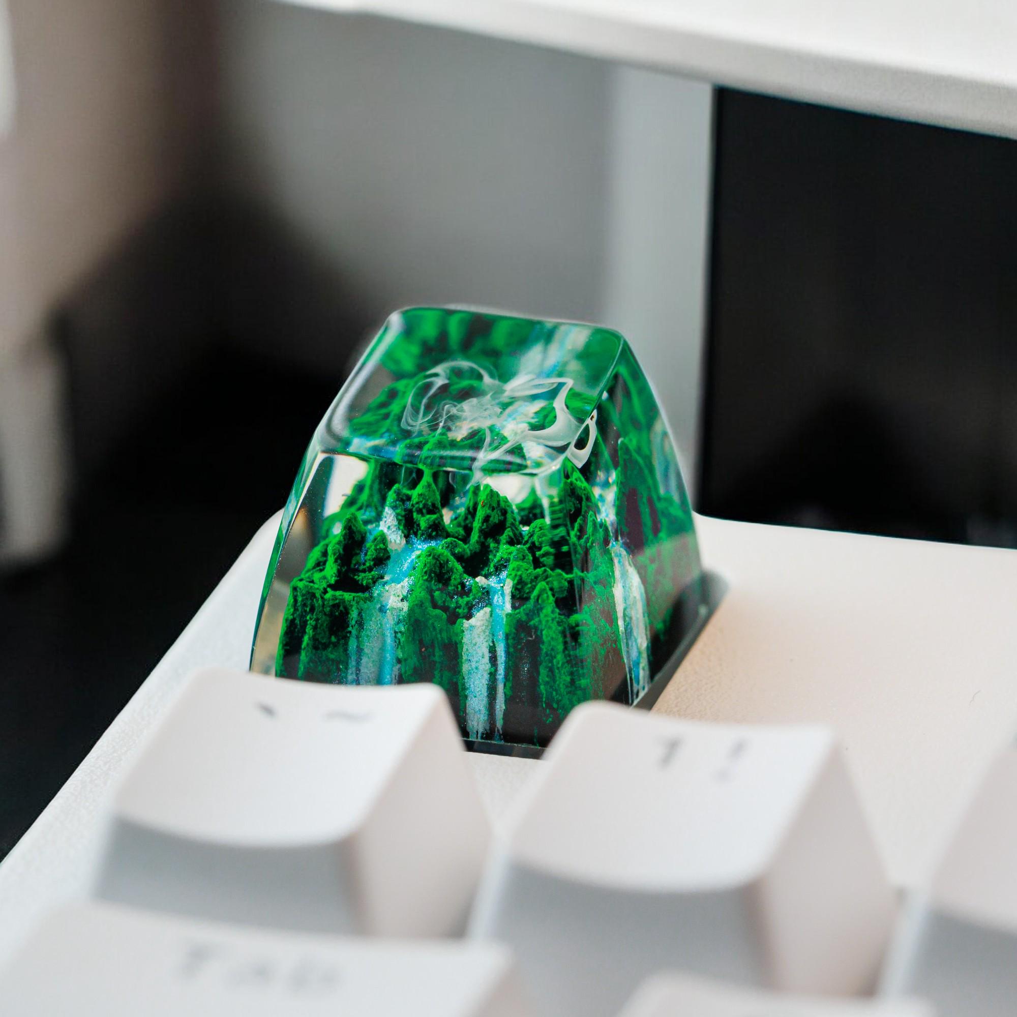 Mystical Forest Keycaps, Keycaps Custom Artisan, Keycaps Anime Cute ...