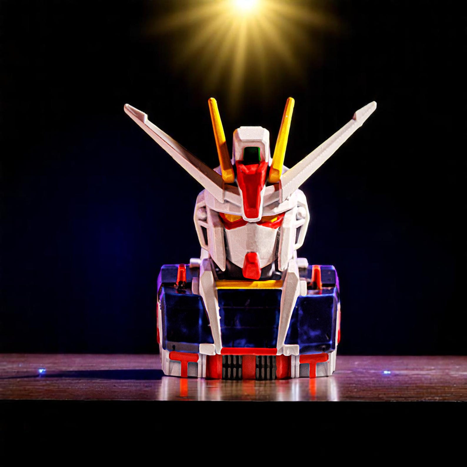 Gundam Head Keycap | Mecha Robot Artisan Keycap for Mechanical Keyboard ...