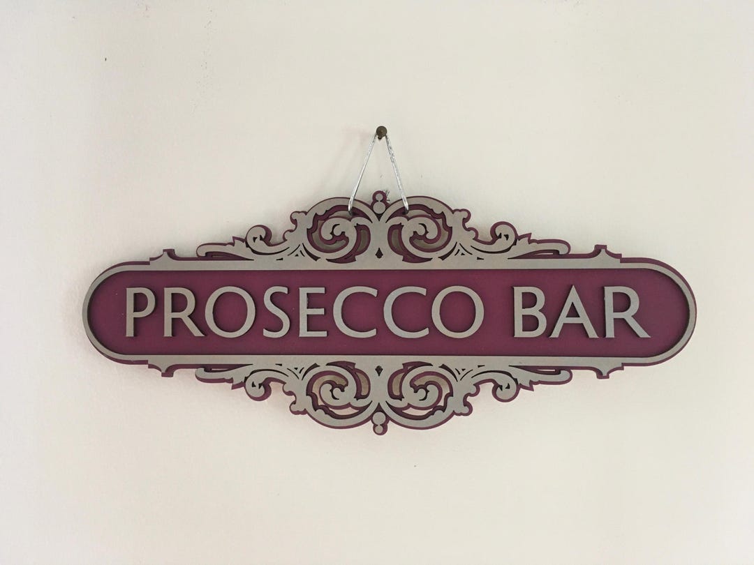 Prosecco Bar Sign - Etsy